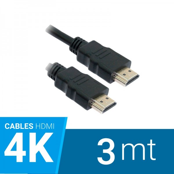 Cable HDMI 3M 2.0 4K Dinon 9407 - Tech-Market - Computación y Electronica